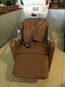 Electric massage hair washing salon basin chair shampoo bowl backwash ...